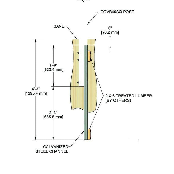 Gared Sports SideOut Beach Volleyball Conversion Kit – Athletequip