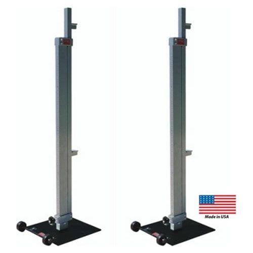 Blazer Athletic Deluxe Aluminum High Jump Standard With Steel Base 121 ...