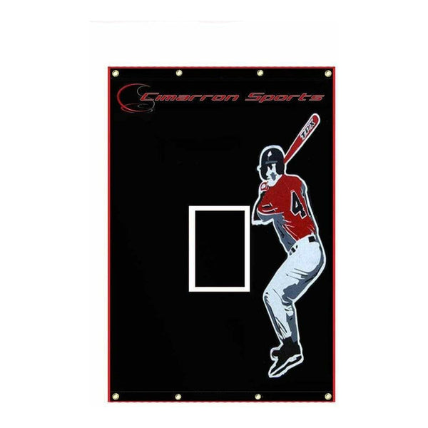 Cimarron 5x7 Vinyl Backstop with Batter Image CM-5X7BVBS – Athletequip