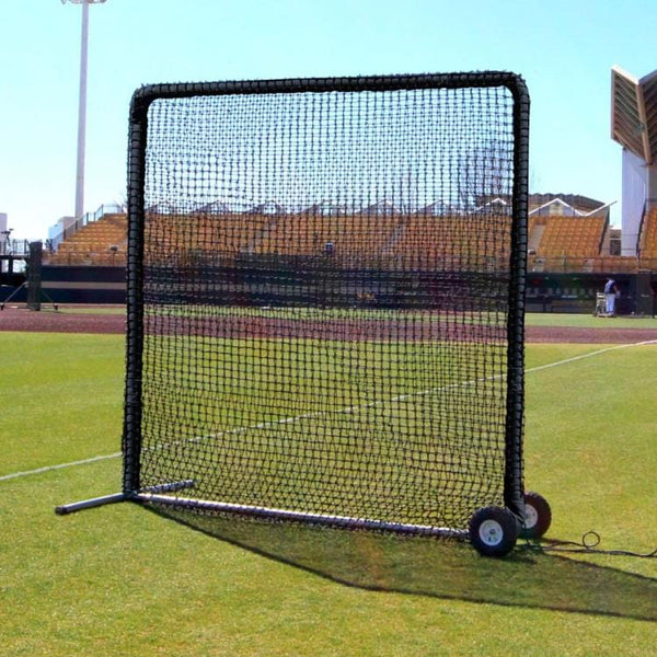 8' x 8' Premier Fielder Net and Frame with Wheels | Cimarron – Athletequip