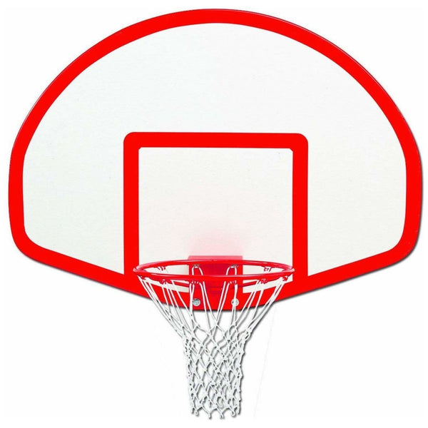 Gared 39” x 54” Lightweight Fan-Shape Fiberglass Basketball Backboard ...