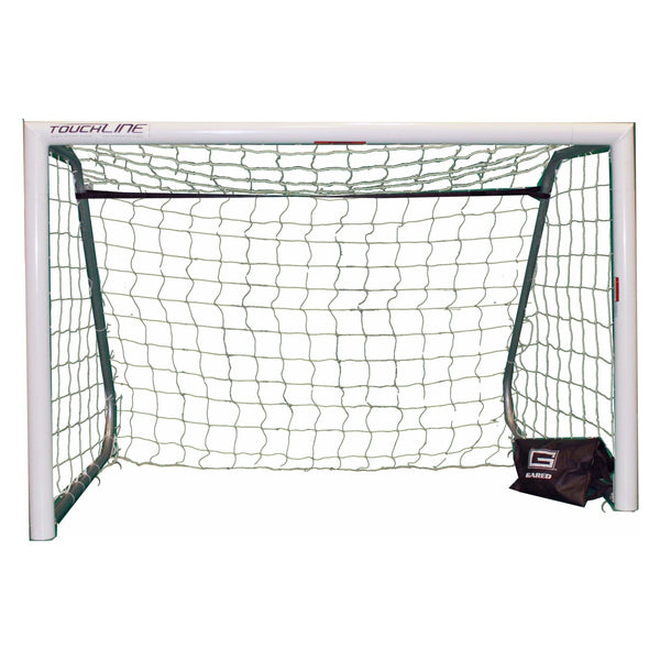 Gared 4' x 6' Galactico White Recreational Soccer Goals (Pair) SG3RD04 ...
