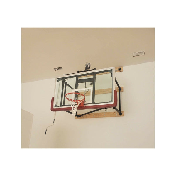 Gared 42” X 72” Side Fold Basketball Wall Mounted Package w/ Electric ...