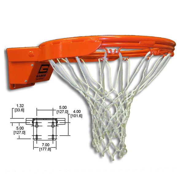 Gared Playground Double Ring Breakaway Basketball Rim – Athletequip