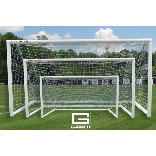 Gared Touchline Striker Round Frame Portable Soccer Goals (Pair ...