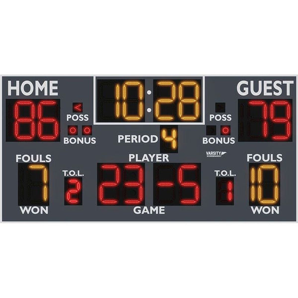 Varsity Scoreboards 2248 Indoor Multi-Sport Scoreboard – Athletequip